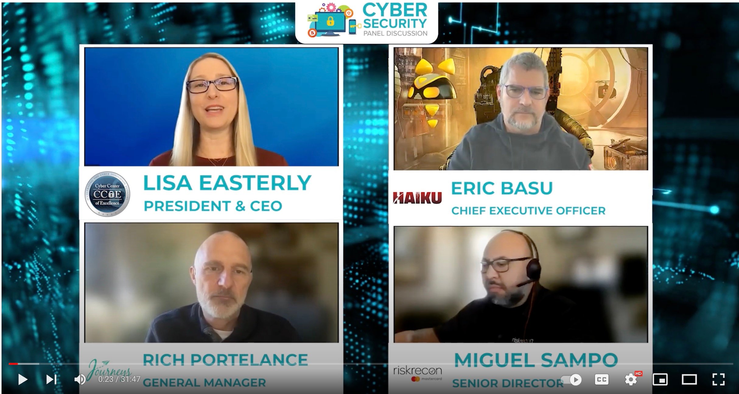 SDBJ Panel: 2023 Cybersecurity Trends - Cybersecurity Panel Discussion SDBJ Panel: 2023 Cybersecurity Trends - Cybersecurity Panel Discussion